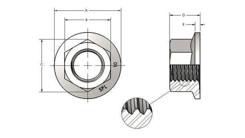 Metric Fastener Dimensions